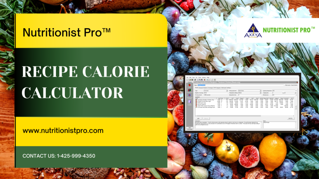Best and Easy to Use Recipe Calorie Calculator