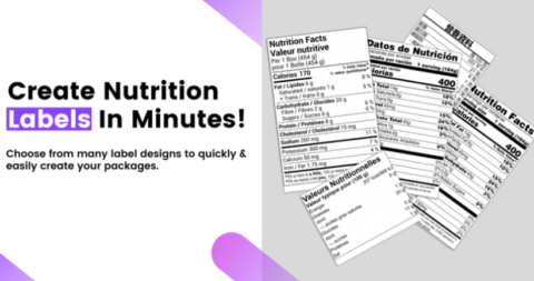Nutritionist Pro™ | How to create a nutrition label for foods and ...